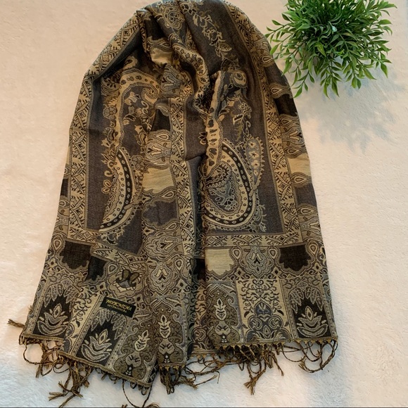 Accessories | Multi Colored Blue Pashmina Very Soft Accent Piece For ...